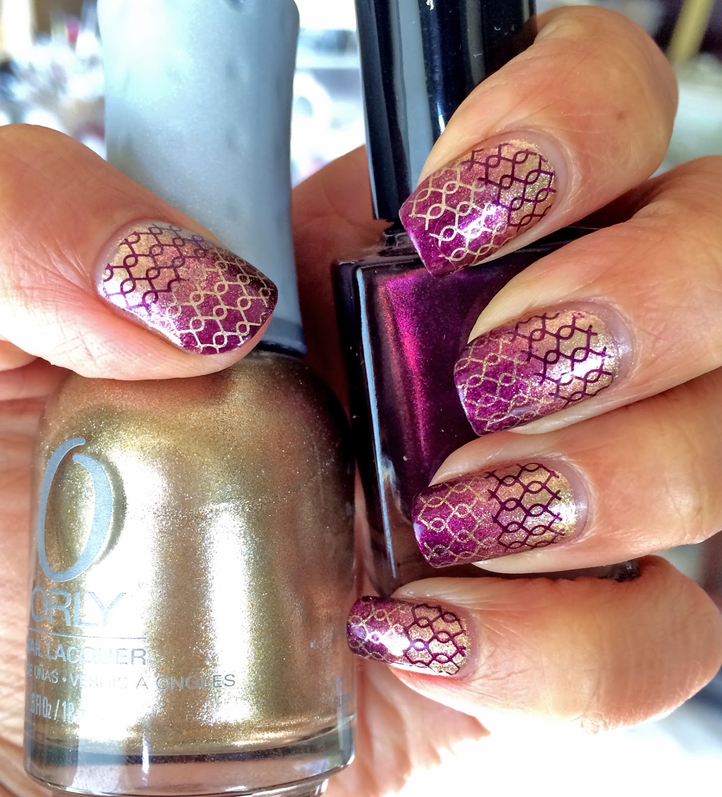 Adventures in Lacquer: Gradient Stamp