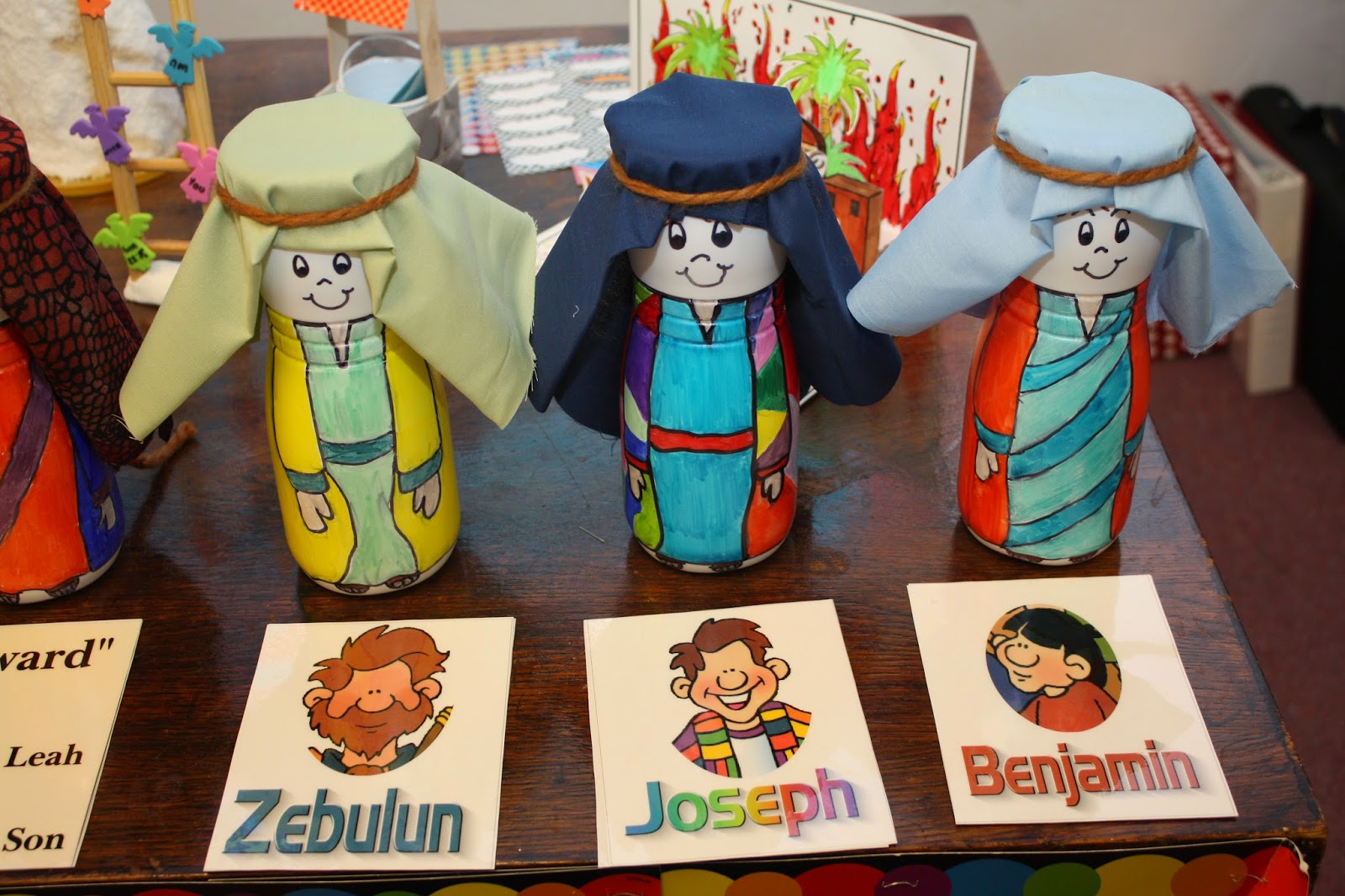 Hands On Bible Teacher: Twelve Sons of Jacob Visual Made from Gerber ...