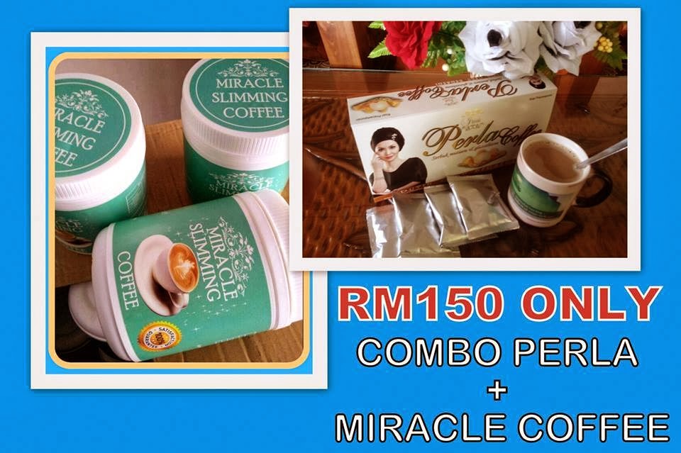 Cda Beauty House: SET PROMO MIRACLE SLIMMING COFFEE + PERLA COFFEE ...