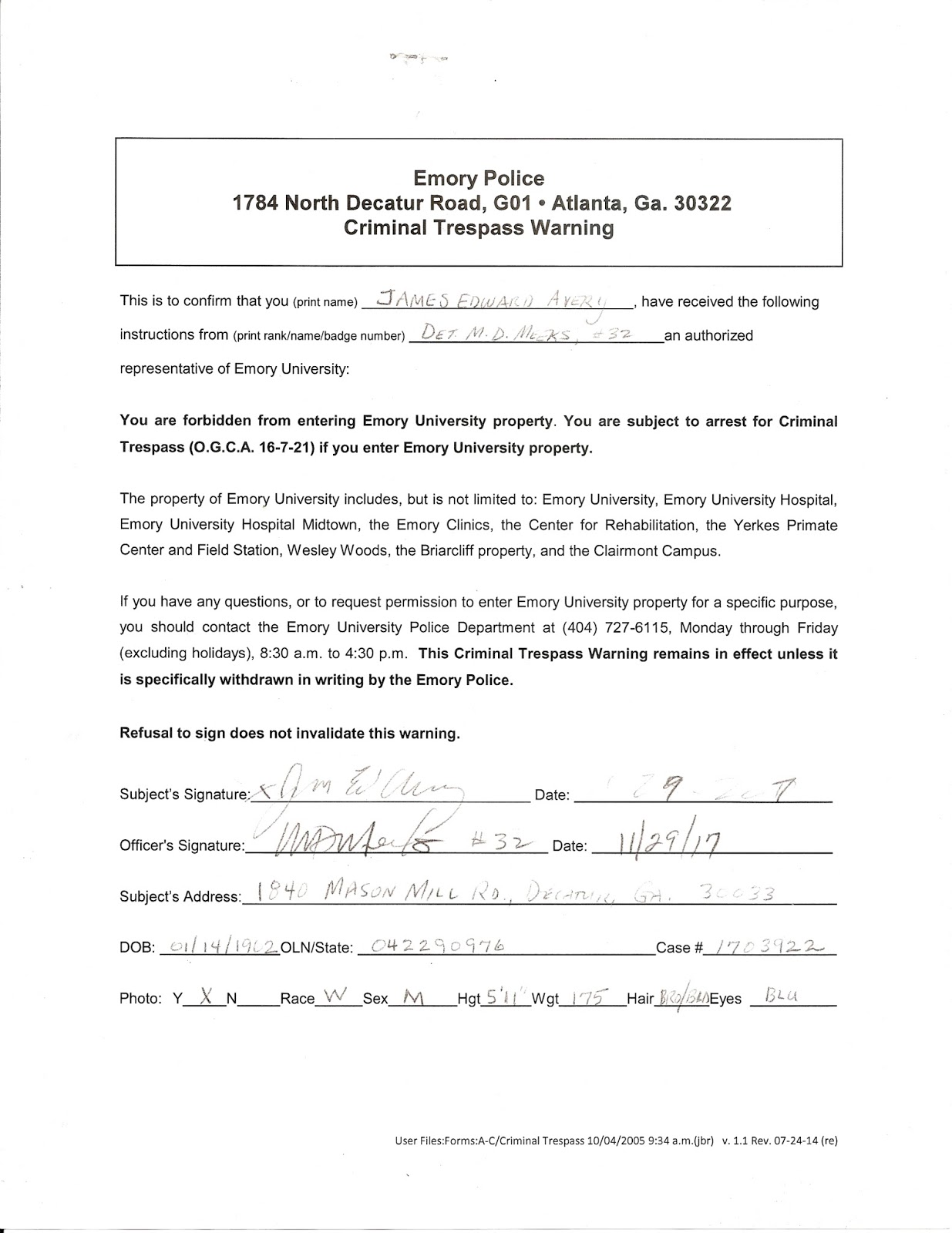 Georgia Criminal Trespass Warning Letter VivienSwara georgia-criminal-trespass-warning-letter-vivienswara