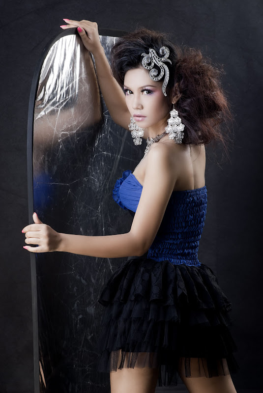 Arloo's Myanmar Model Gallery: Soe Pyae Pyae San - Hot in Blue