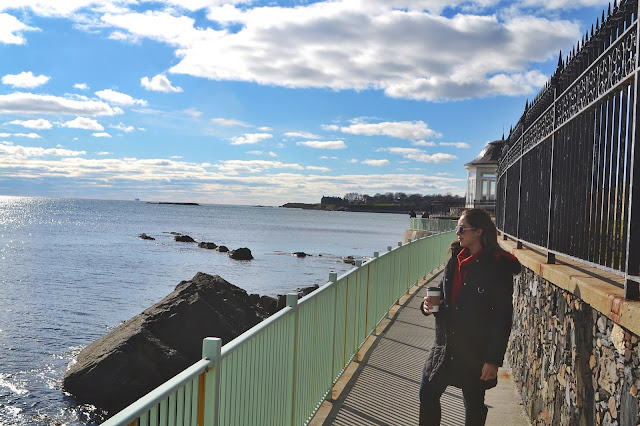 Katie Wanders : The Cliff Walk -- Newport, Rhode Island