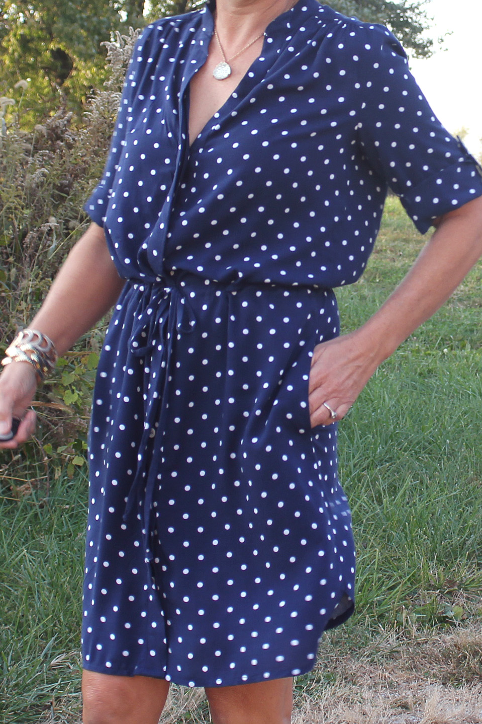 Girls in the Garden: Simplicity 8084 - Polka Dot Fun