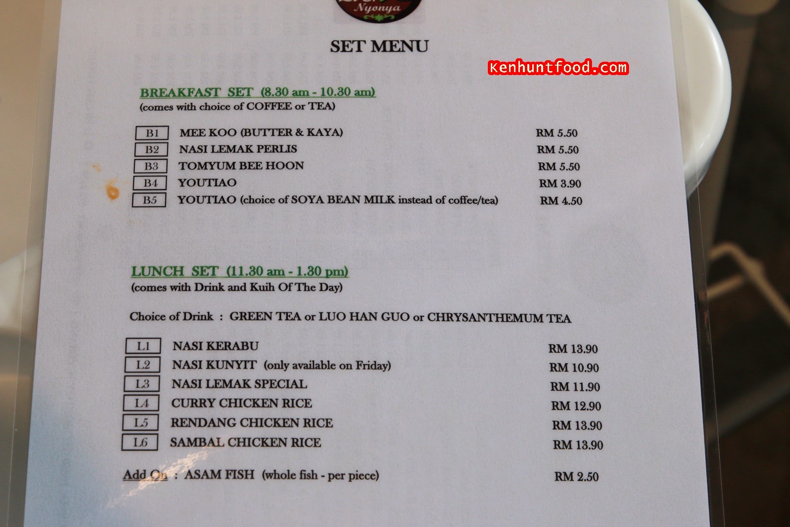 recipe willy: Love Nutrient Li Er Cafe (莉儿) @ Burmah Road, Pulau Tikus ...