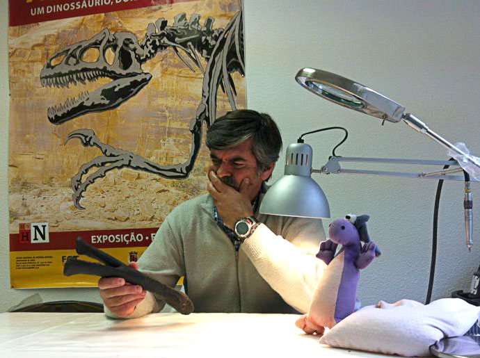 Hoy nos visita... Rodolfo Coria | Dinosaurios (El Cuaderno de Godzillin)