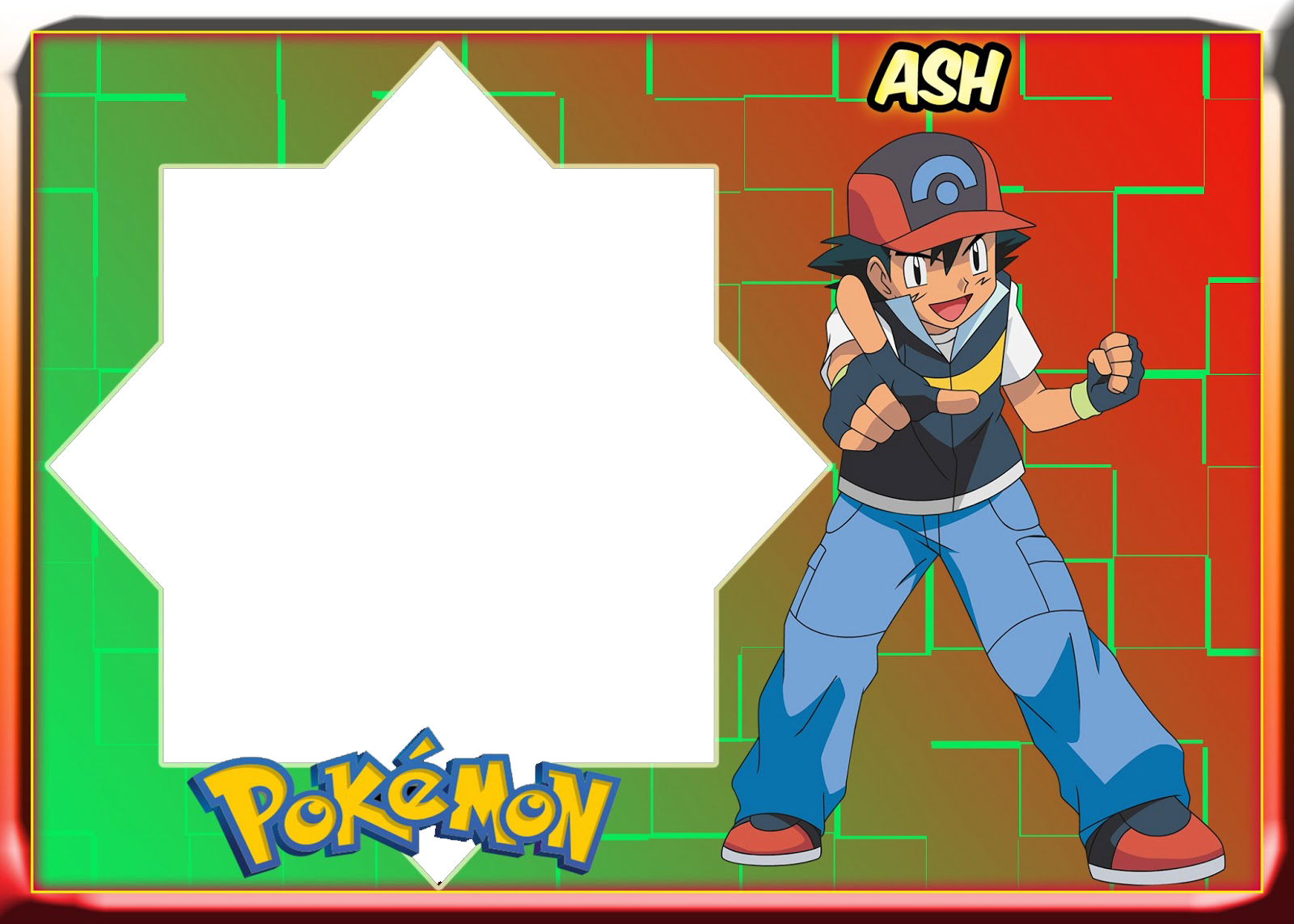 MARCOS PARA PHOTOSHOP Y ALGO MAS: POKEMONES