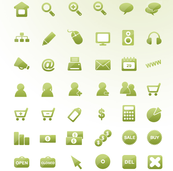 Consejos Blogger: +100 iconos muy verdes