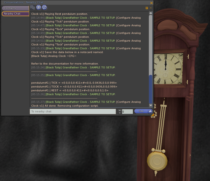 Black Tulip - Clock Scripts: Pendulum Tool