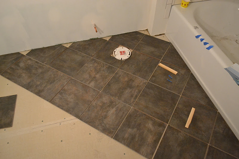 A Work In Progress: Tile Floor