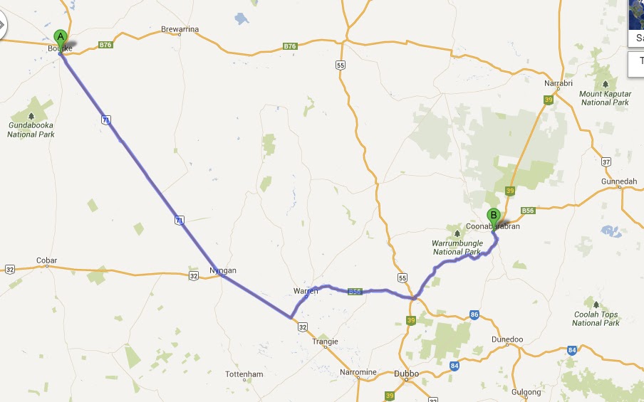 Central outback Australia: Coonabarabran