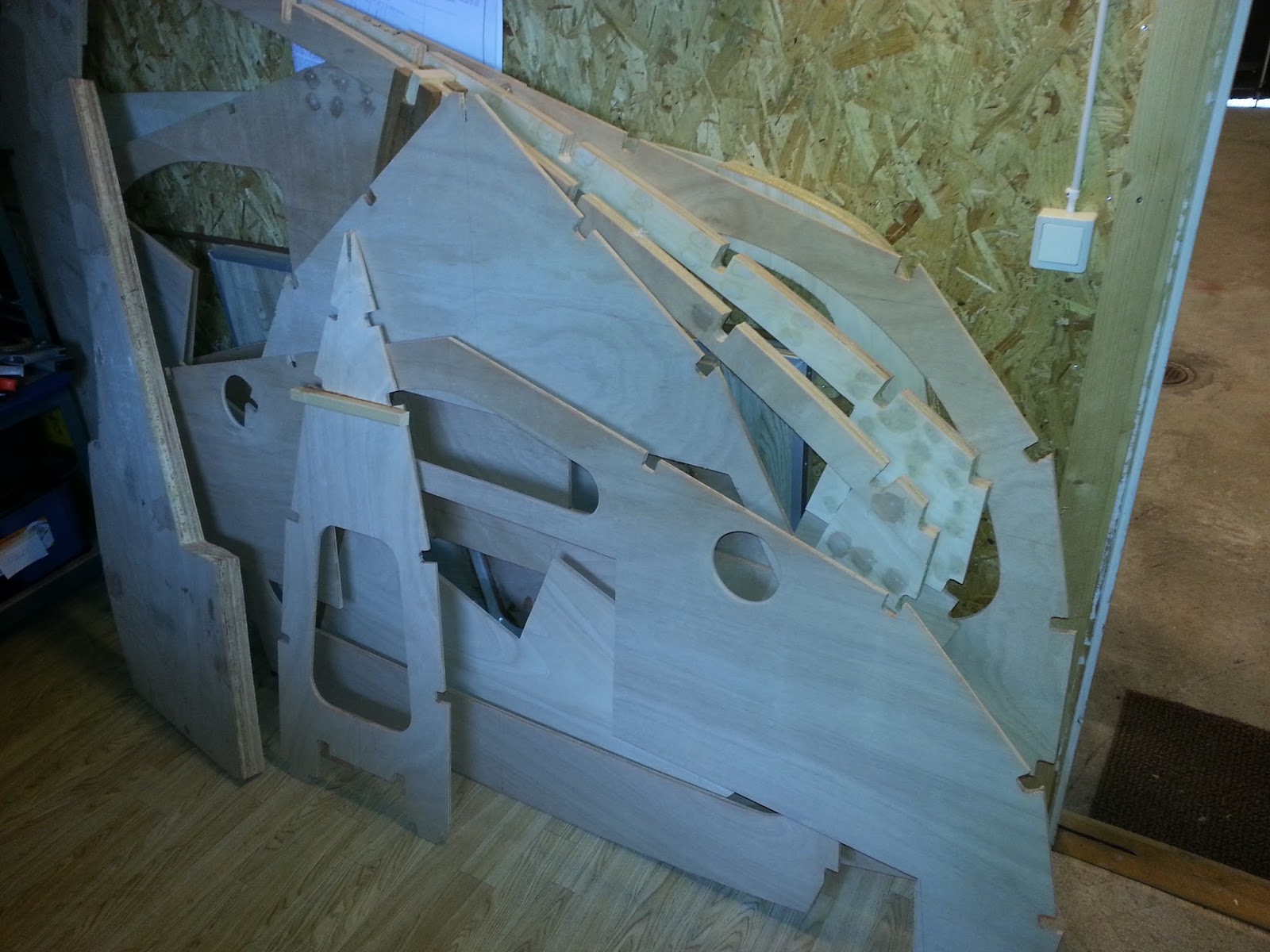 CKD Boats - Roy Mc Bride: Jorgens Cape Cutter 19 build