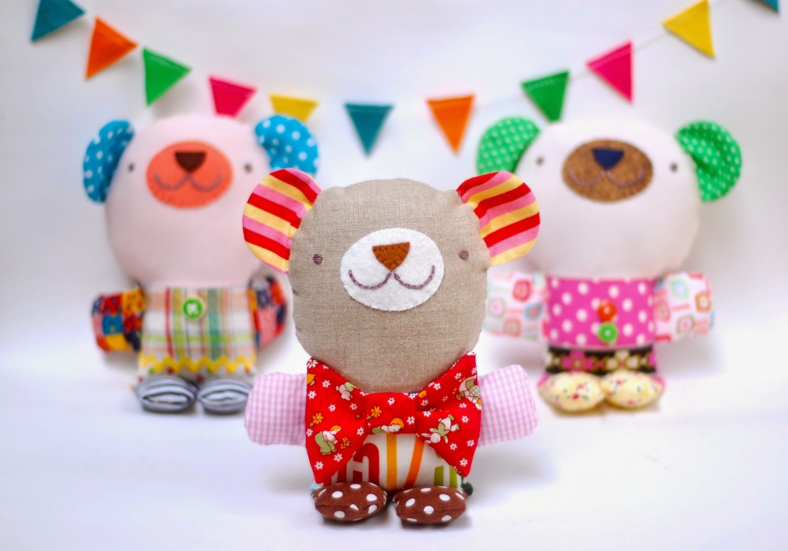 Free Sewing Pattern - The Cutest Little Bear | Sew Pretty Sew Free ...