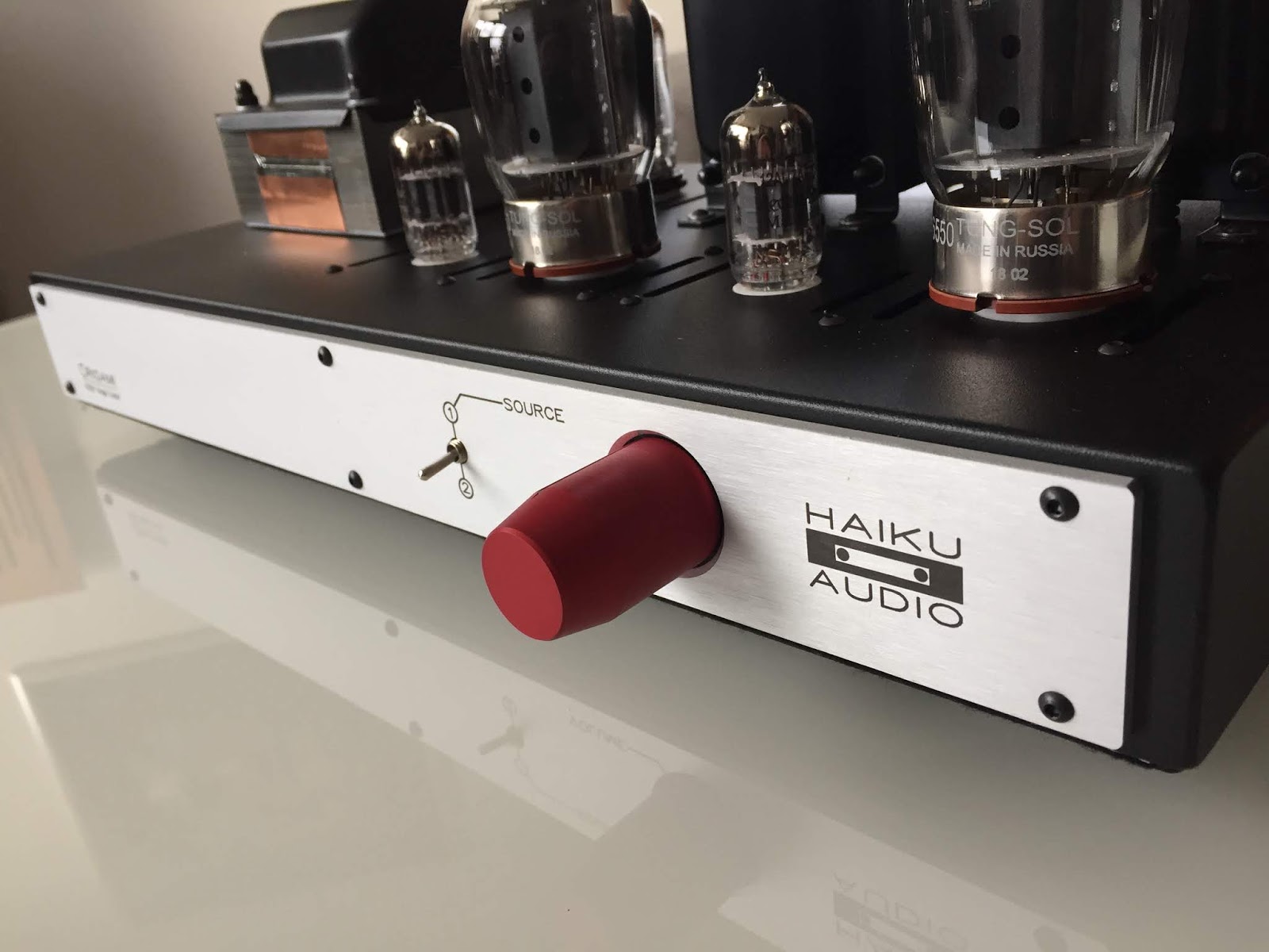 Stereo i Kolorowo - Underground: Wzmacniacz lampowy Haiku-Audio Origami ...