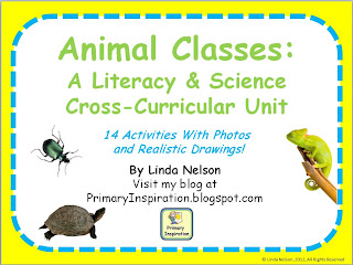 Primary Inspiration: Free Animal Classes Reference Chart