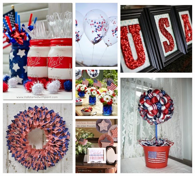 Wediquette and Parties: Easy Red, White & Blue Party Ideas