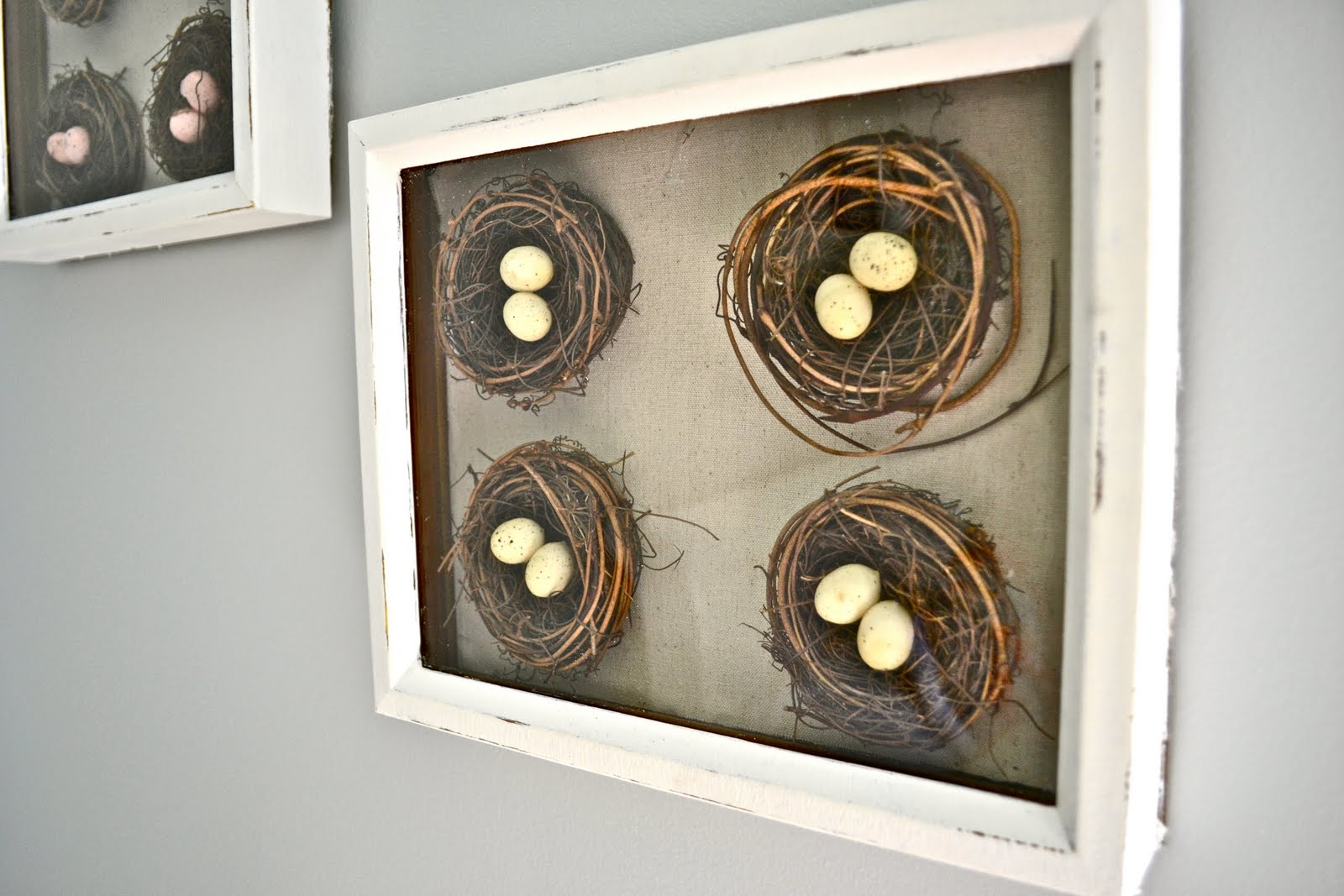 Bird Nest Shadow Boxes... - Liz Marie Blog