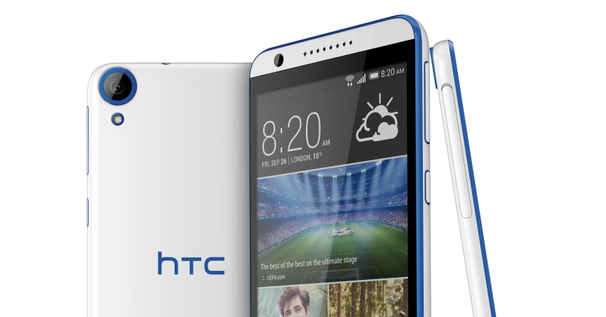 HTC Desire 820 with 5.5-inch display, 64-bit Snapdragon 615 processor ...
