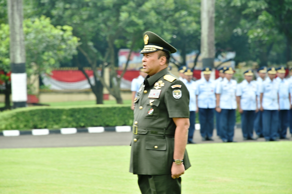 Panglima TNI Terima Laporan Korps Kenaikan Pangkat Letjen TNI Teddy ...