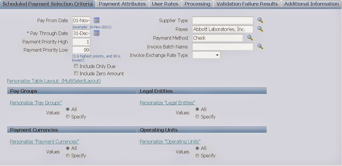 Invoice Payment In Oracle Apps Invoice