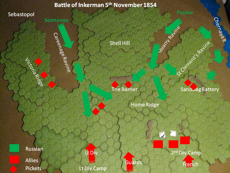 20mm Crimean War Wargaming and Other Stuff: Battle Report - The Battle ...