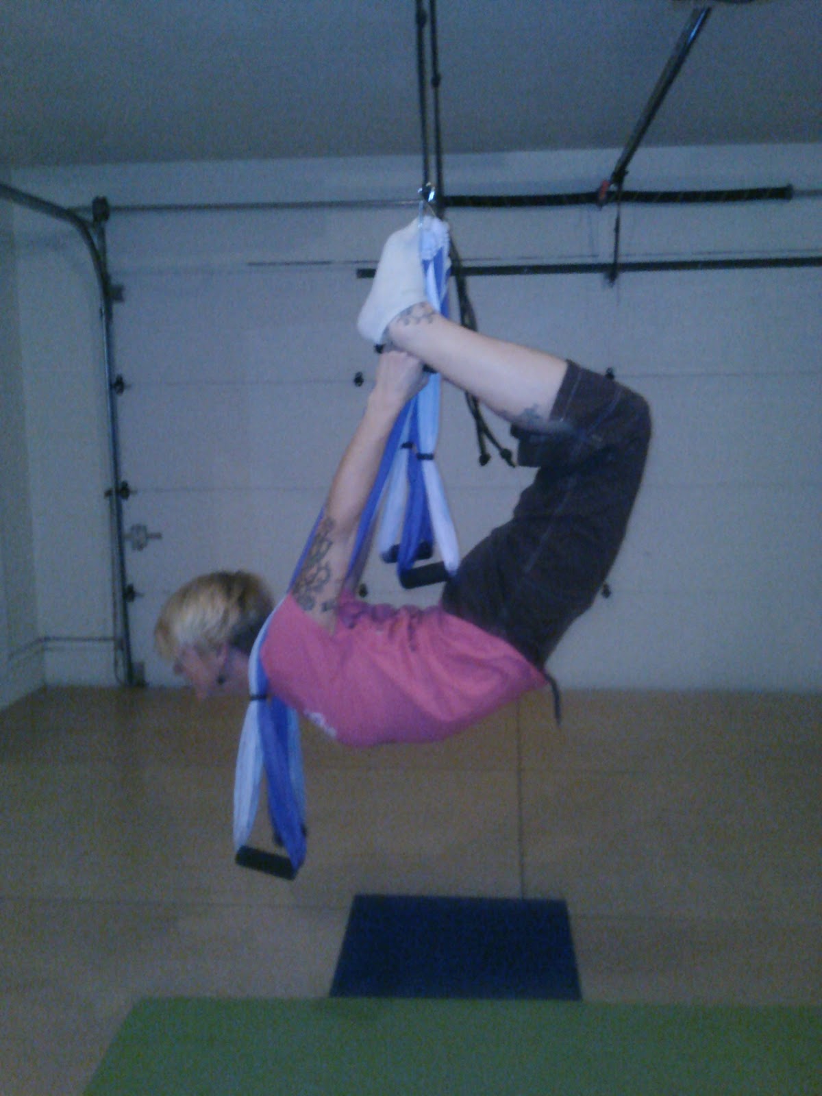 The Fun of Social Dancing: Anti-Gravity Yoga at Mz Jitterbug's Studio