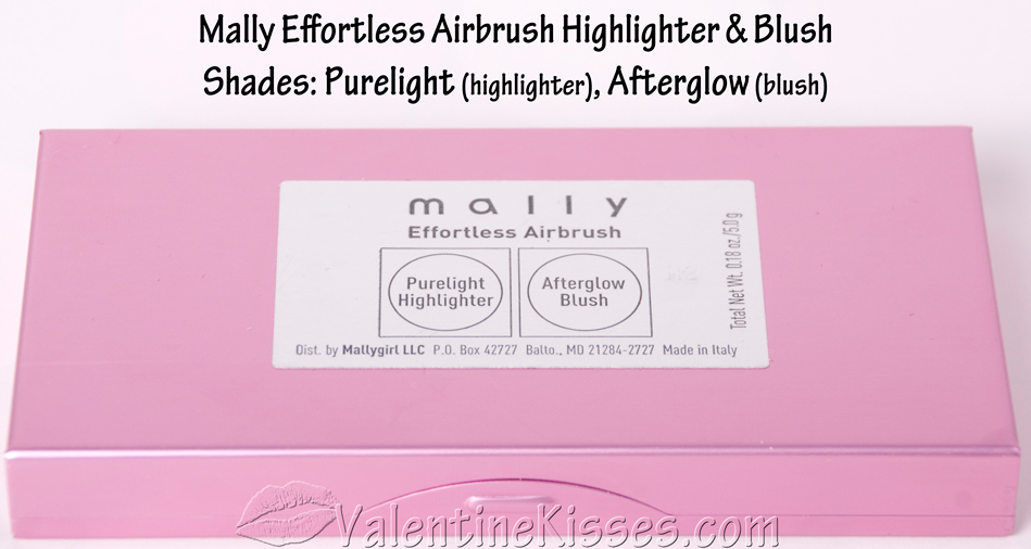 Valentine Kisses: Mally Effortless Airbrush Highlighter & Blush ...