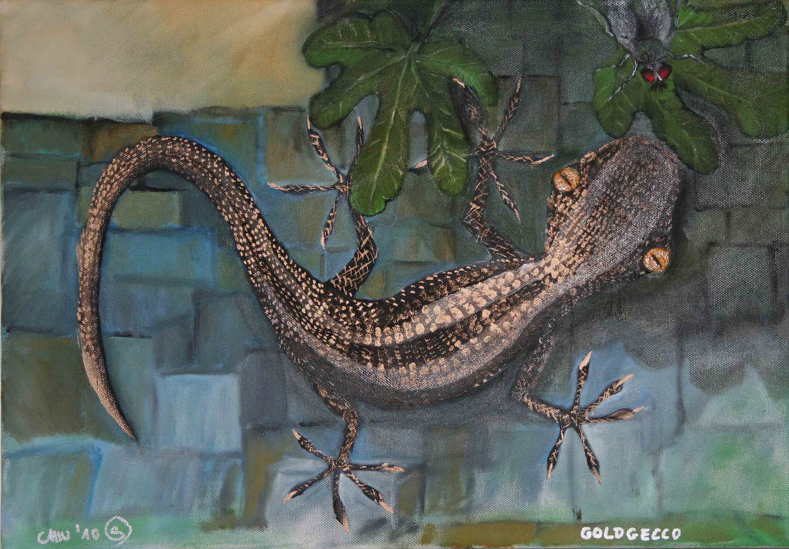 Briefe von der Burg: Die Geschichte vom goldenen Gecco