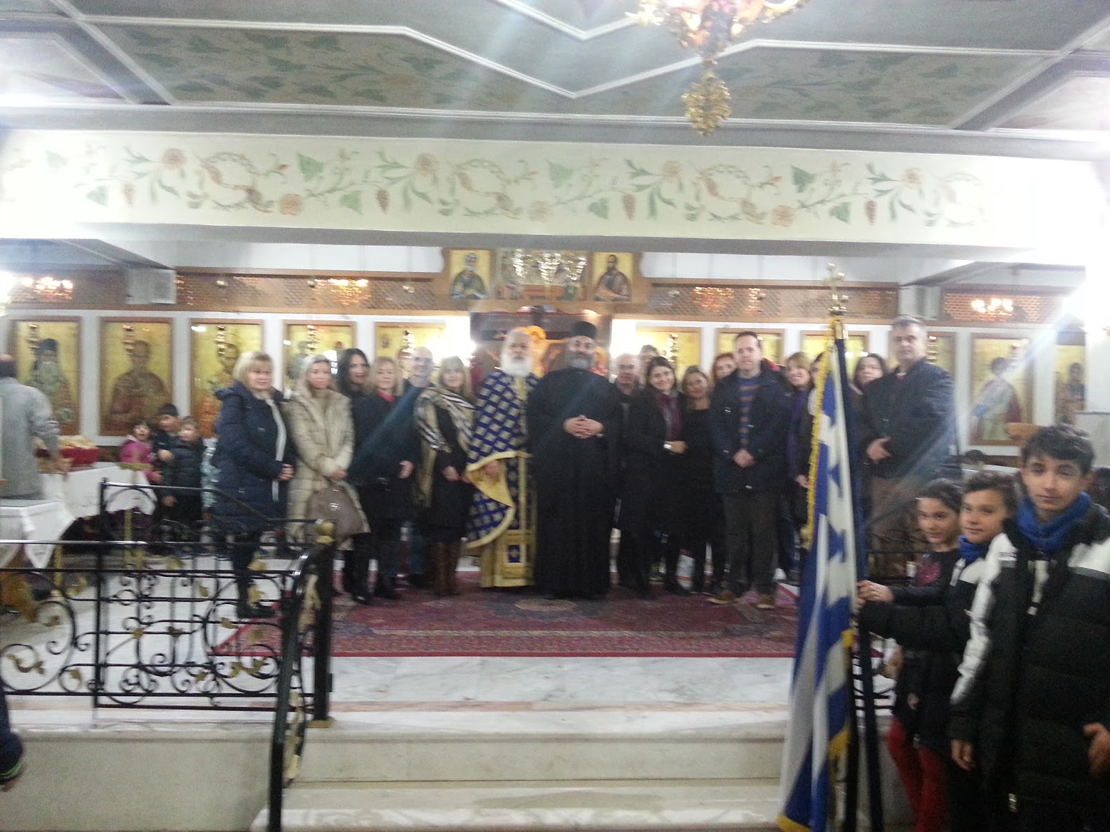 Ο ΕΚΚΛΗΣΙΑΣΜΟΣ ΣΤΟΝ ΝΑΟ ΜΑΣ ΓΙΑ ΤΗΝ ΕΟΡΤΗ ΤΩΝ ΤΡΙΩΝ ΙΕΡΑΡΧΩΝ ΤΟΥ 3ου ...