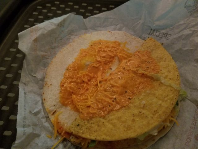 A Closer Look at Taco Bell's Double Stacked Tacos Test Item
