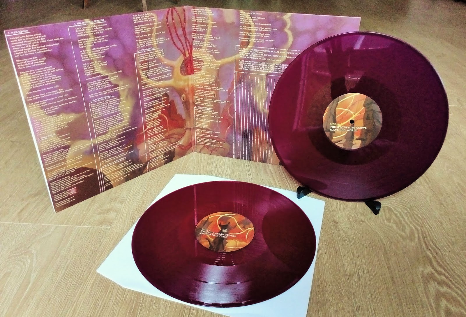 hardcore/metal vinyl: slugdge - esoteric malacology