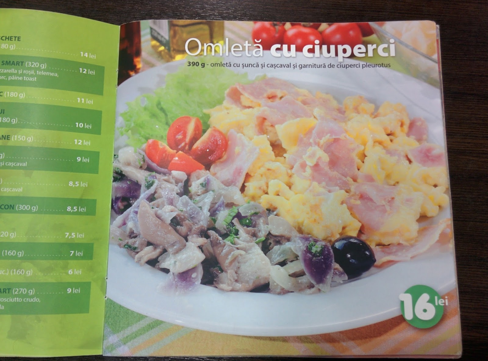 Meniu Restaurant Papa Sam Timisoara