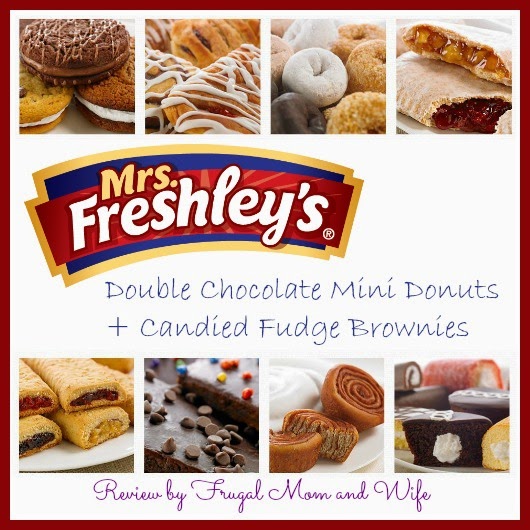 Frugal Mom and Wife: Mrs. Freshley's Double Chocolate Mini Donuts ...