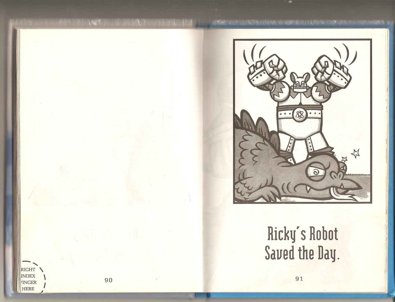 Jason's Book Review: Summary of Ricky Ricotta's Mighty Robot