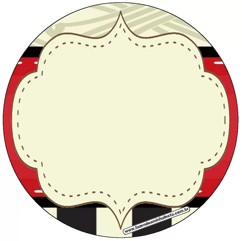 Amarillo, Rojo y Negro: Wrappers y Toppers para Cupcakes de Fiesta de ...