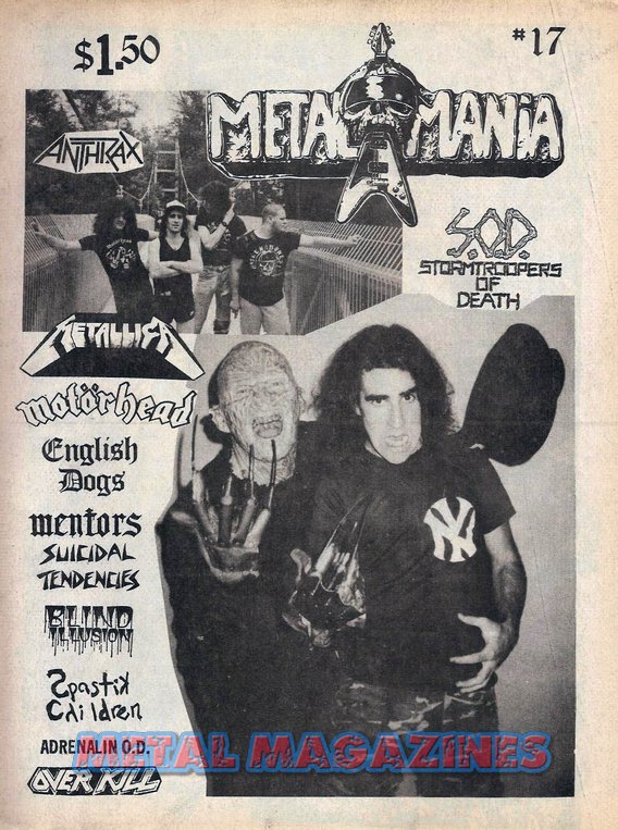 METAL MAGAZINES: METAL MANIA (USA)