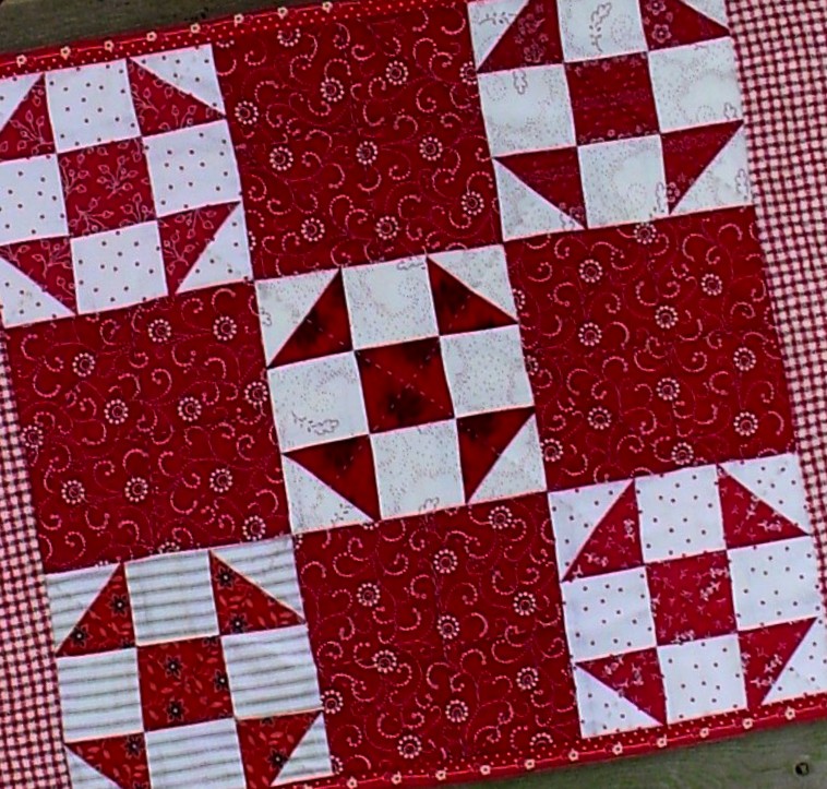 A Sentimental Quilter: Red & White
