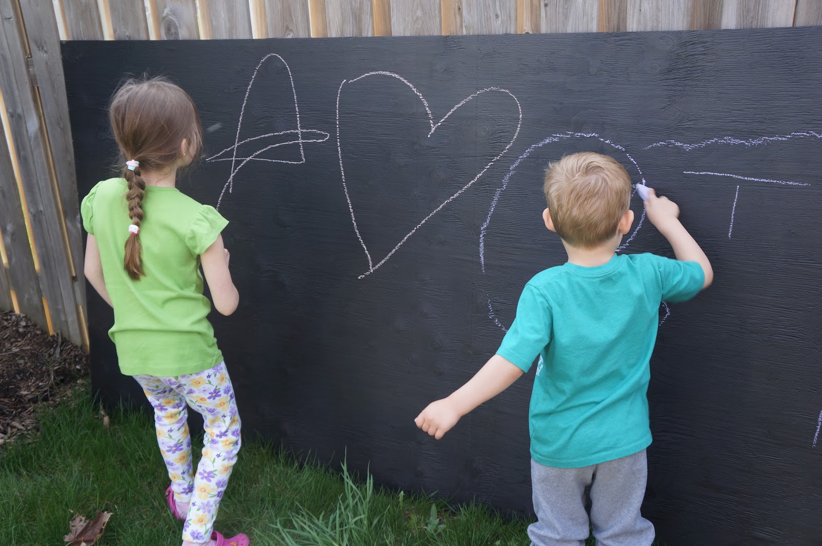 Joyful Learning in the Early Years: Outdoor Chalkboard