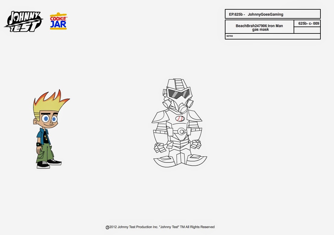 david gagnon's art show: more Johnny test season 6 design