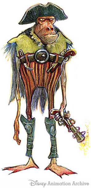 Living Lines Library: Treasure Planet (2002) - Character Design