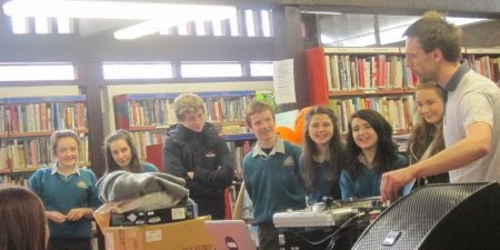 Clare County Library Blog: Kilrush Community College teenagers enjoy ...