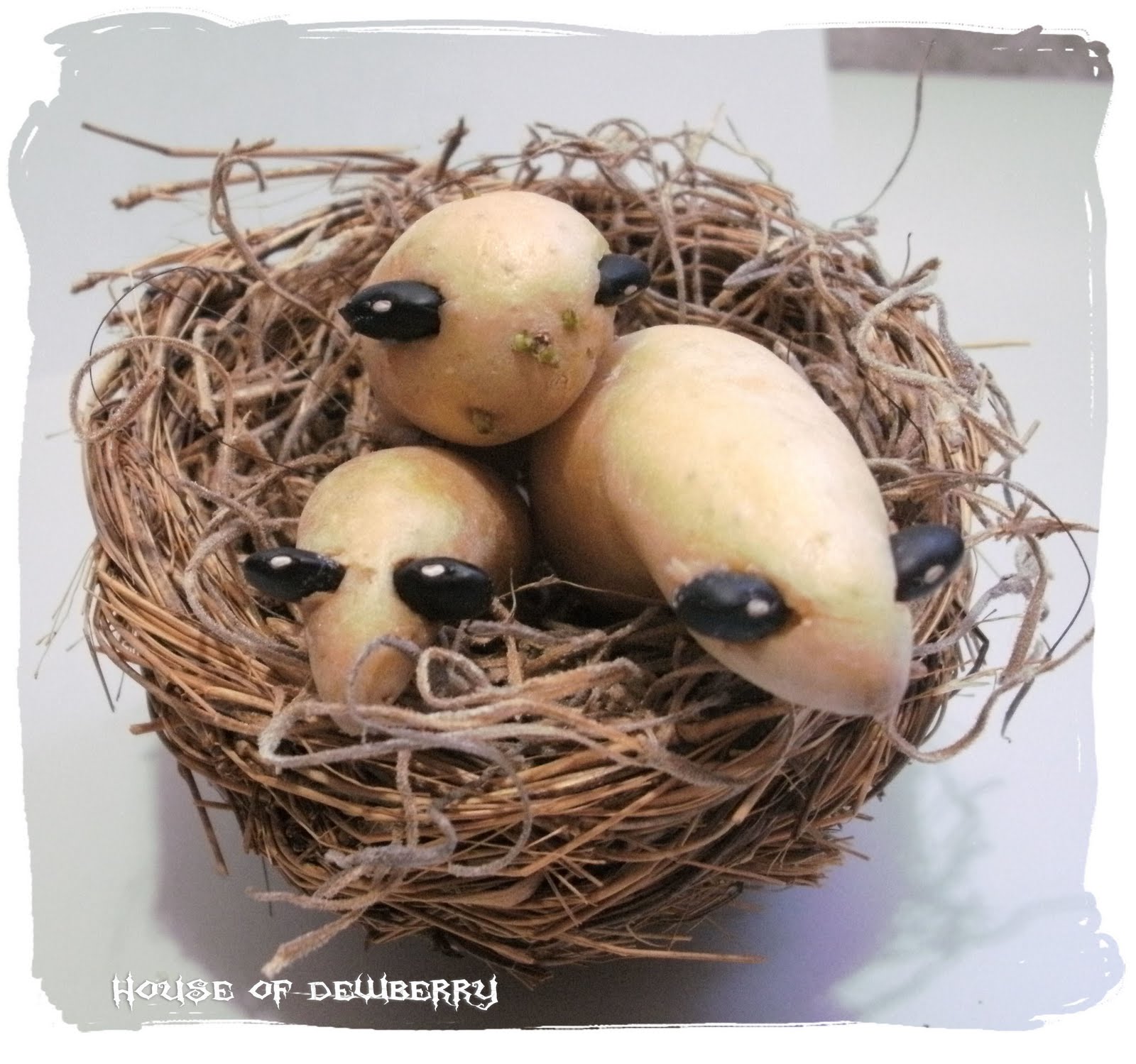 House of Dewberry: Halloween How-To Potato Fingerling Creepy Critters