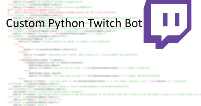 Create A Custom Twitch Bot In Python Ai Chatbot Development Services