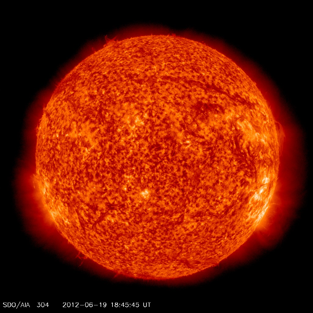 astronomia: El Sol hoy (19-06-2012)