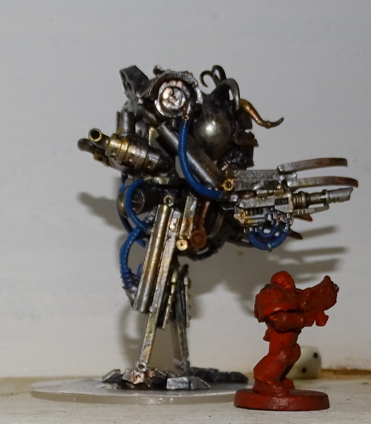 What's On Your Table: Iron Minotaur Dark Mechanicus Walker/Robot ...