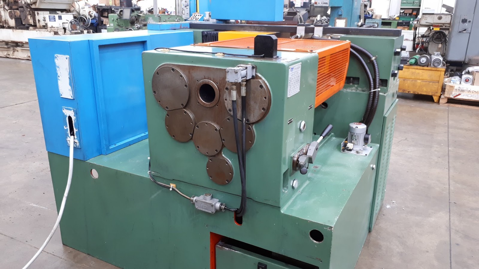 Mimu macchine utensili machine tools werkzeugmaschinen: Rullatrice ORT RP30U