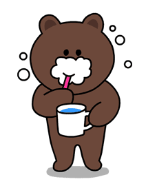 Brown & Cony | [PNG Pack] Sticker LINE Camera