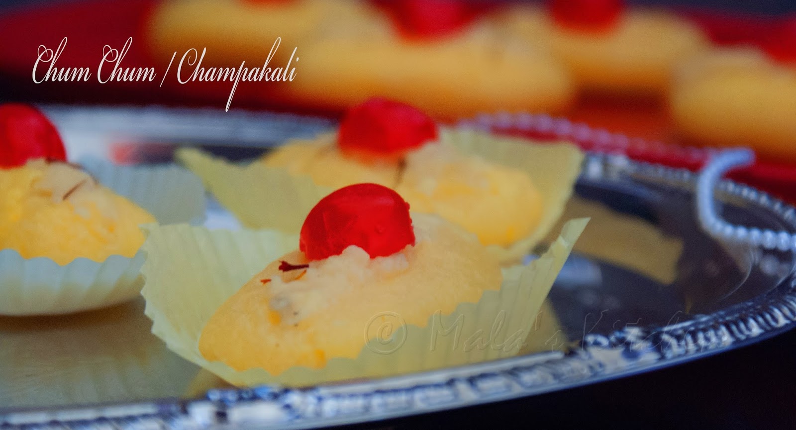 Chum Chum / Champakali / Chom Chom - Malas-Kitchen