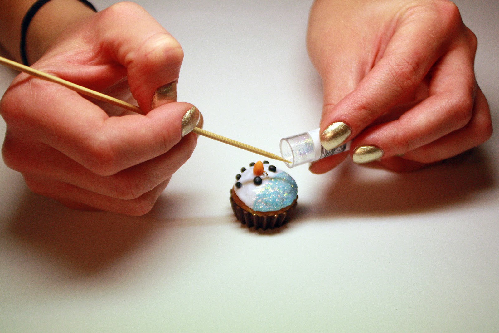 Realistic Polymer Clay Cupcake