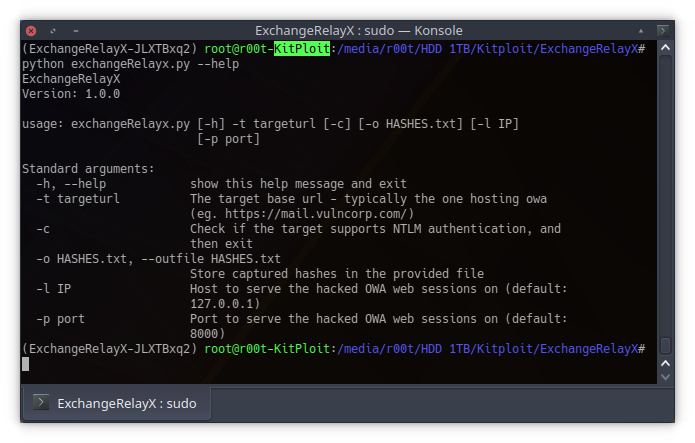 ExchangeRelayX - An NTLM Relay Tool To The EWS Endpoint For On-Premise ...
