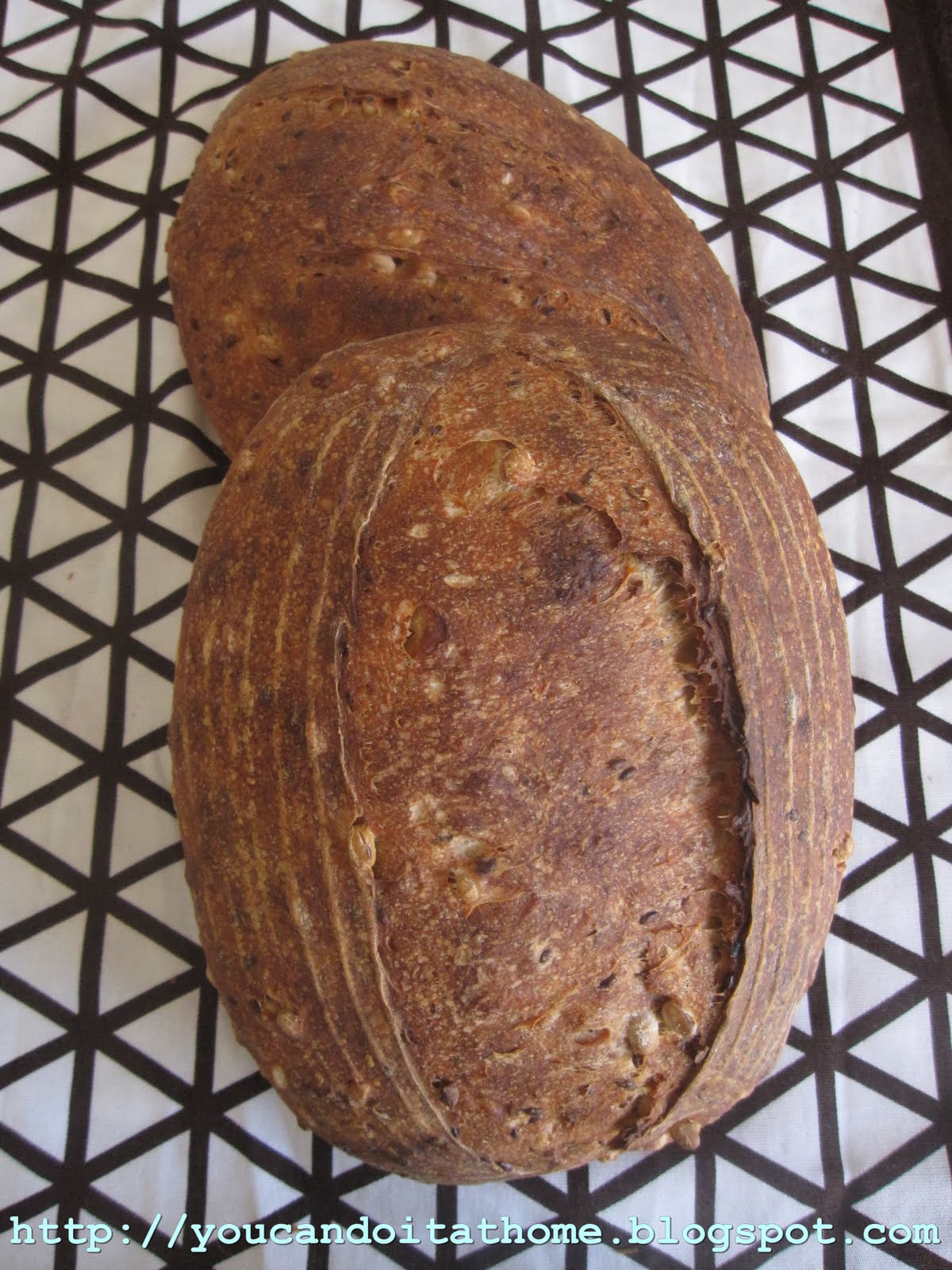 You can do it... at home!: Soy and Linseed Sourdough - full of goodness ...